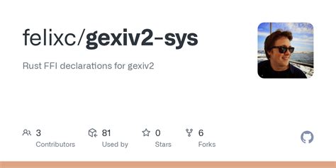 Gexiv Sys SETUP Md At Main Felixc Gexiv Sys GitHub