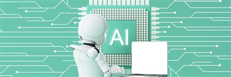 Premium Photo Robot Cybernetic Organism Works With A Virtual Hud Interface In Reality And Ai