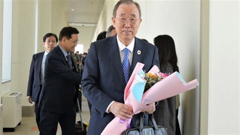 НҮБ ын 8 дахь Ерөнхий нарийн бичгийн дарга Бан Ги Мун Монголд ирлээ