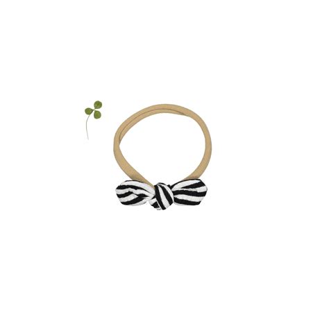 The Printed Bow Stripe Lovely Littles