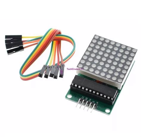 Max7219 Dot Led Matrix Module Mcu Control Led Display Module Board For