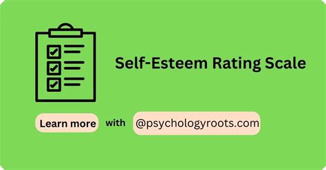 Self Esteem Rating Scale Psychology Roots