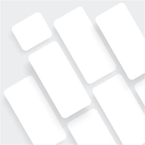 phone mockup with blank app screens royalty free vector
