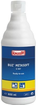 Detergent inox Buz Metasoft G507 600 ml Buzil - BNB