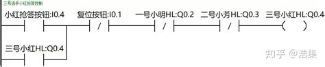 用plc做抢答器程序设计 知乎