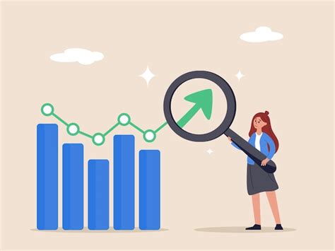 Premium Vector Trend Analysis Concept Marketing And Sales Information
