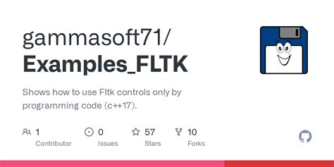 Github Gammasoft71examplesfltk Shows How To Use Fltk Controls Only