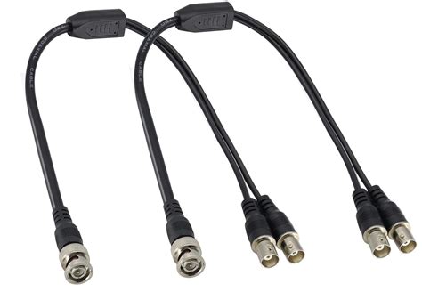 Hcfeng Bnc Male To Dual Bnc Female Adapter Cable Bnc Rg 58