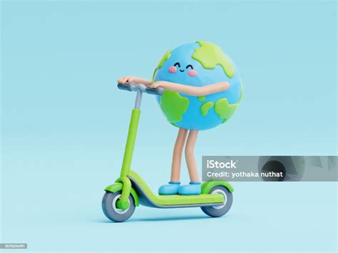 3d 귀여운 지구 만화 캐릭터 세계 환경의 날 지구와 에너지 절약 친환경 3d 렌더링 0명에 대한 스톡 사진 및 기타 이미지