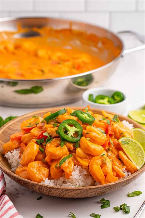 Thai Coconut Shrimp Curry Mighty Mrs Super Easy Recipes