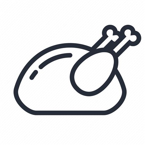 Chicken Food Roasted Chicken Icon Download On Iconfinder