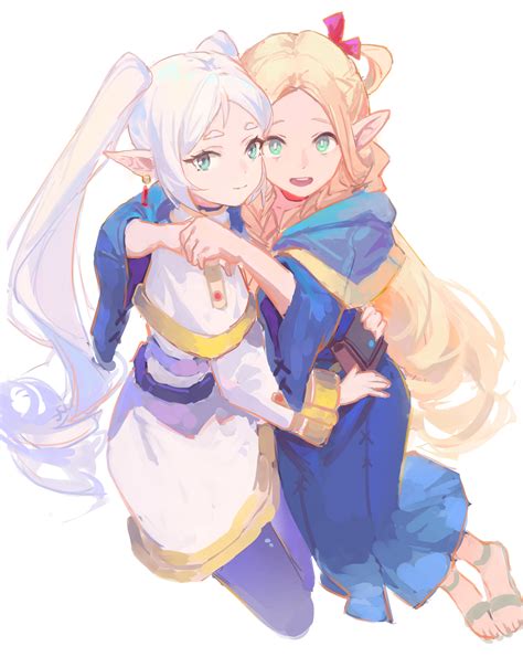 Frieren And Marcille Donato Sousou No Frieren And 1 More Drawn By