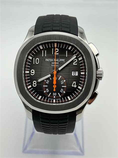 Patek Philippe Aquanaut 5968a 001 Tiffany And Co Chronograph Stainles