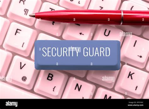 Text Showing Inspiration Security Guard Business Overview Tools Used