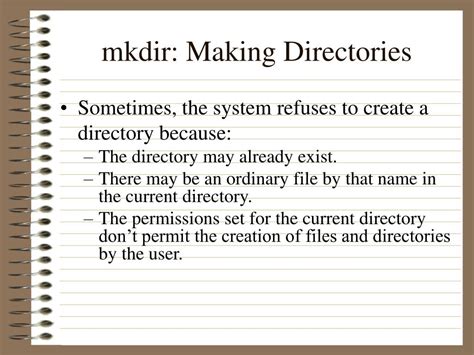 Ppt Cs 497c Introduction To Unix Lecture 12 The File System
