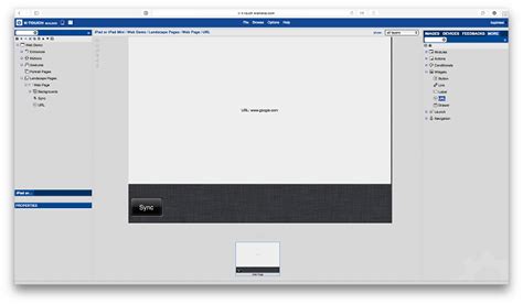 Embedding A User Definable Web Page In The GUI K Touch 1