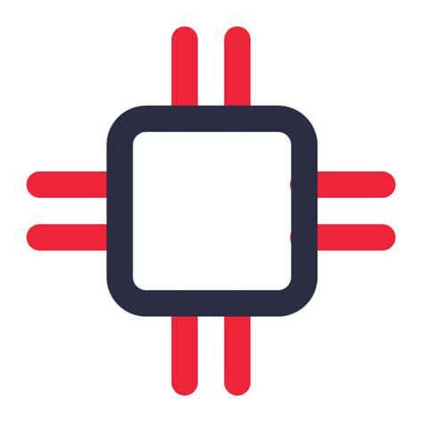 Cpu Generic Color Outline Icon