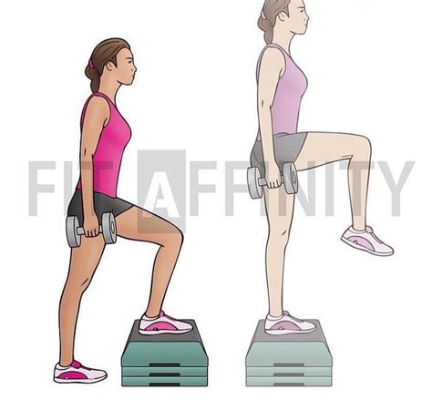 Dumbbell Step Ups