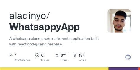 Github Aladinyowhatsappyapp A Whatsapp Clone Progressive Web