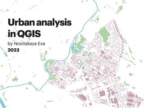 Urban Analysis In Qgis Behance