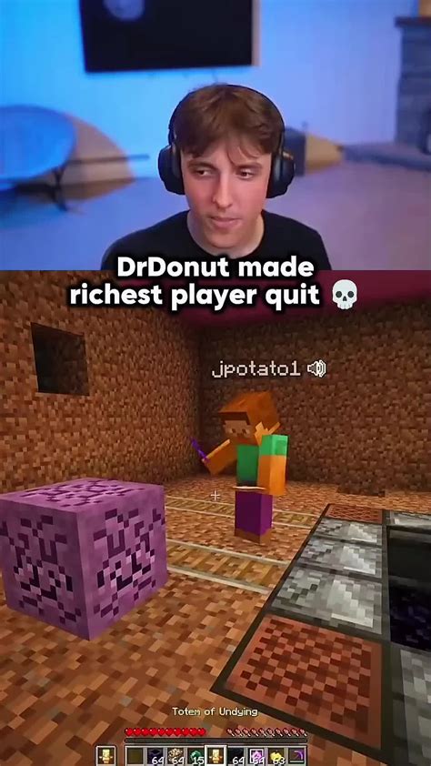 Minecraft Donutsmp Drdonut Donut Minecraft Tiktok