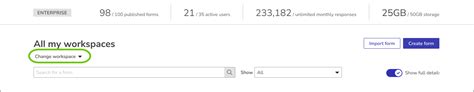 Organize Your Forms Into Workspaces Openforms Help Center