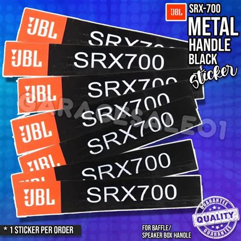 JBL Handle Sticker Logo For JBL SRX Metal Handle Per Piece Lazada PH