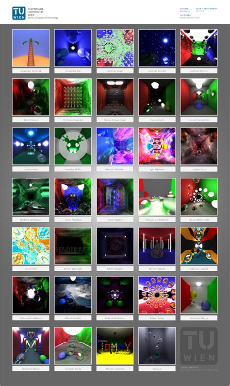 Lecture Rendering Tu Wien Research Unit Of Computer Graphics