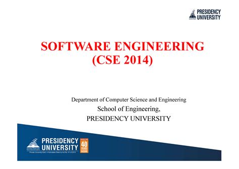 SOFTWARE ENGINEERING SOFTWARE ENGINEERING CSE Department Of Computer Science And Studocu