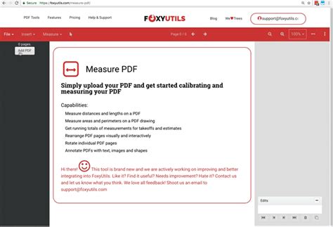 Measure Areas Perimeters And Lengths On PDF Drawings FoxyUtils