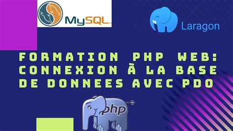 Cours 3 Formation Php Web Intermédiaire Connexion à La Base De Données