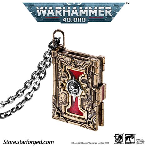 Starforged Warhammer 40000 Imperial Aquila Wh40 Mens Stainless Steel