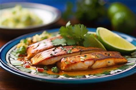 Pescado Zarandeado Tradicional Mexicano A La Parrilla Foto Premium