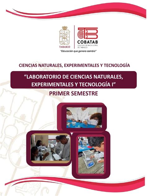 Complemento Uac Lab Ciencias Naturales Experimentales Y Tecnologías I Pdf Importar Química