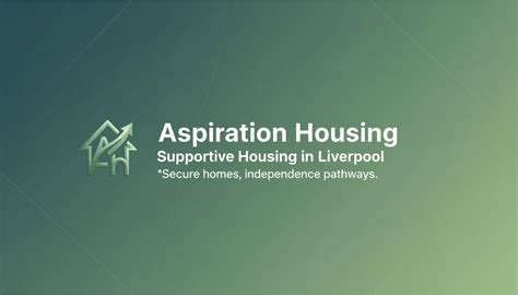 Aspiration Housing Supportive Housing In Liverpool