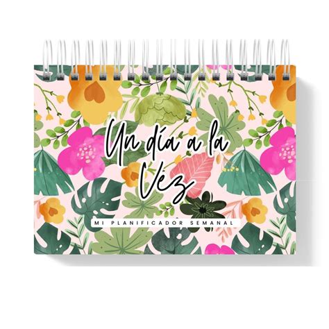 Organizador Semanal — Agenda Organizadora Para Tomar El Control De Tus