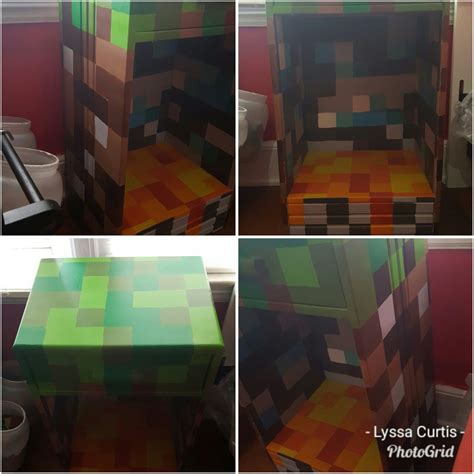How To Build A Nightstand In Minecraft At Ruth Madison Blog