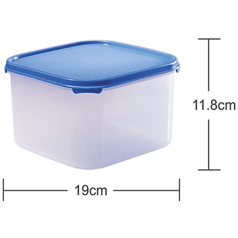 Buy Polyset Magic Seal Square Storage Plastic Container Royal Blue