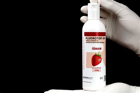 Topical Fluoride Gel Preventive Anticaries Treatment Fluorotop Apf