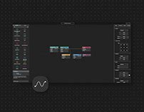UI NUUP Node Based Visual Programming Platform Behance