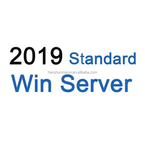 Win Server 2019 Standard Key Digital 100 Online Activation Win Server 2019 Std License Send By