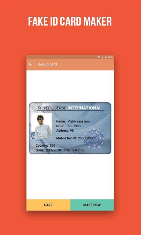 Fake Id Card Maker Apk For Android Download