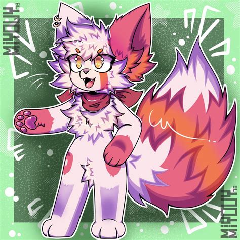 art trade i did with le budding on instagrams r furry