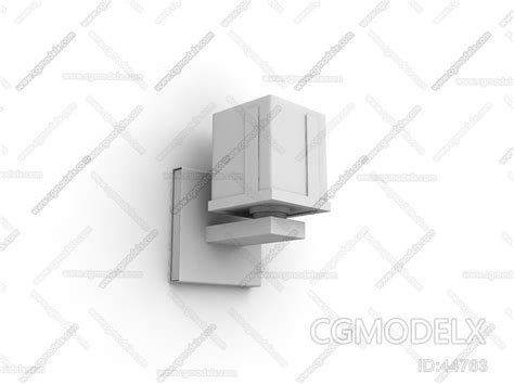 Wall Lamp 3d Model Wall Lights Cgmodelx