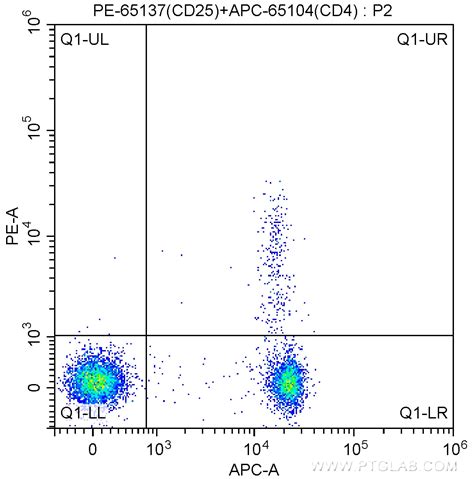 Cd25 Antibody Pe 65137 Proteintech