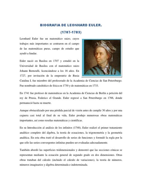 Función De Euler 2013 Pdf Leonhard Euler Enseñanza De Matemática