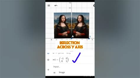 image transformations using matrices with geogebra youtube