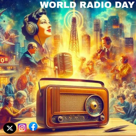 World Radio Day Poster Template Postermywall