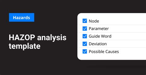 Hazop Analysis Template Frontline Data Solutions Hazop Analysis Template Frontline Data Solutions