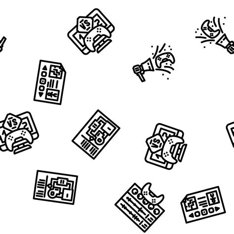 game development software seamless pattern vector 32518308 vector art